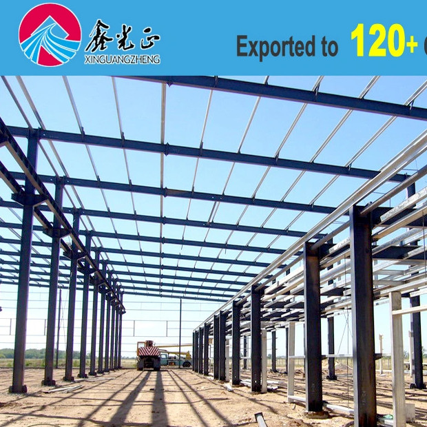 OEM Steel Warehouse Buildings Hot Dip Galvanized Steel Airplane Hangar