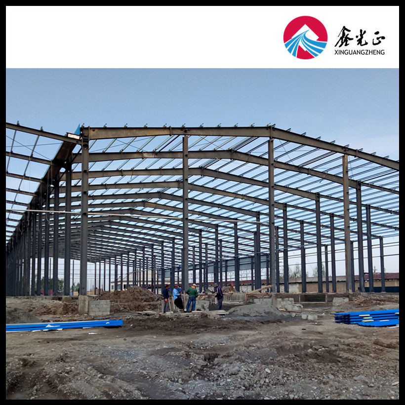 Customized Construction Prefabricated Steel Structure Workshop With ...