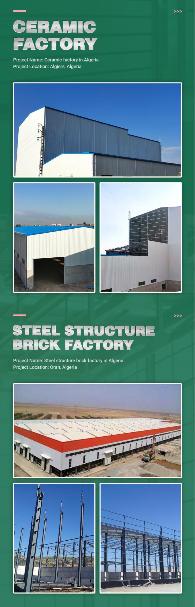 CE Structural Steel Hanger Portal Frame Pre Enginered Steel Structure ...
